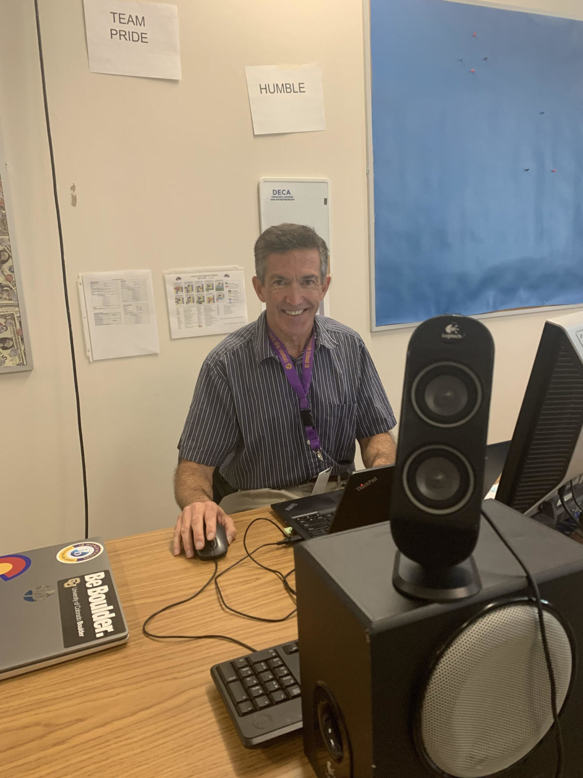 Meet Mr. Sweeney, the new business teacher – Lions Roar Now