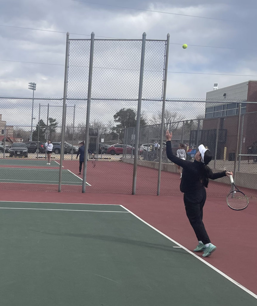 Girls tennis fight hard against Dakota Ridge on the court – Lions Roar Now